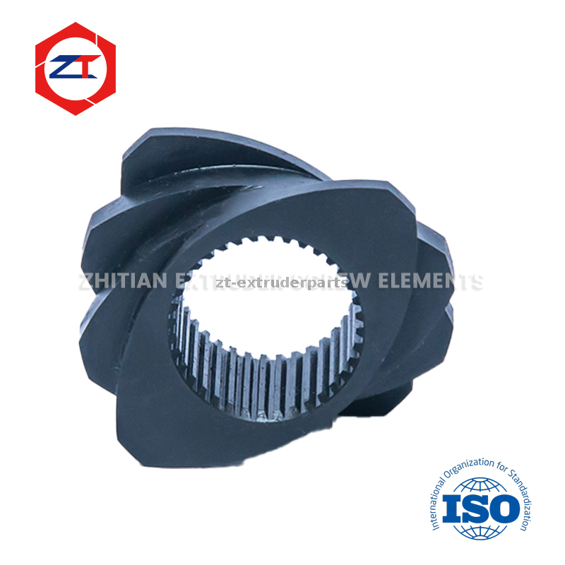 High Wear Resistance Screw Elements Segments Spare Parts For Twin Screw ...